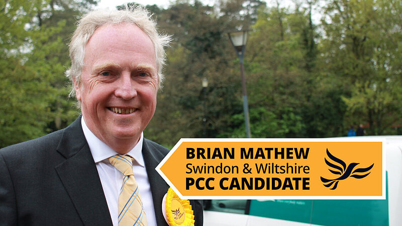 Dr Brian Mathew is Lib Dem Wilts Police & Crime Commissioner Candidate ...